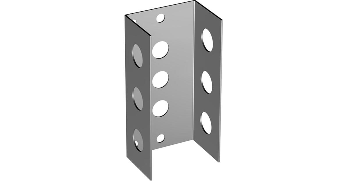 Litex U-beslag til 50mm plate | Maxbo