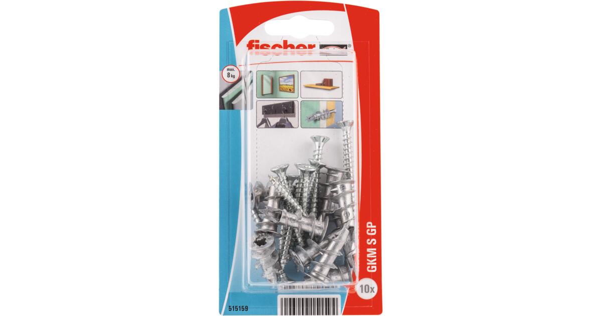 Fischer Gipsanker driva 1-27mm k 10stk | Maxbo