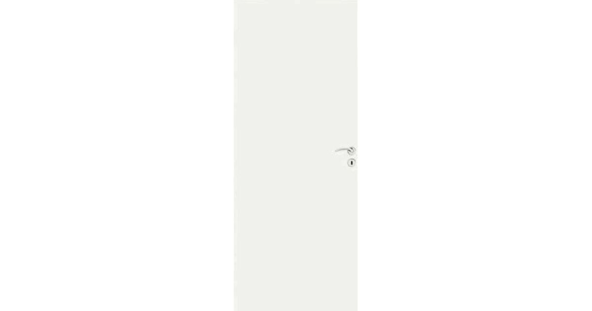 Scanflex Dørblad slett helhvit 90x200 uten karm | Maxbo