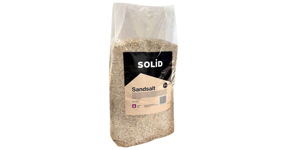 Solid Sandsalt 20kg | Maxbo