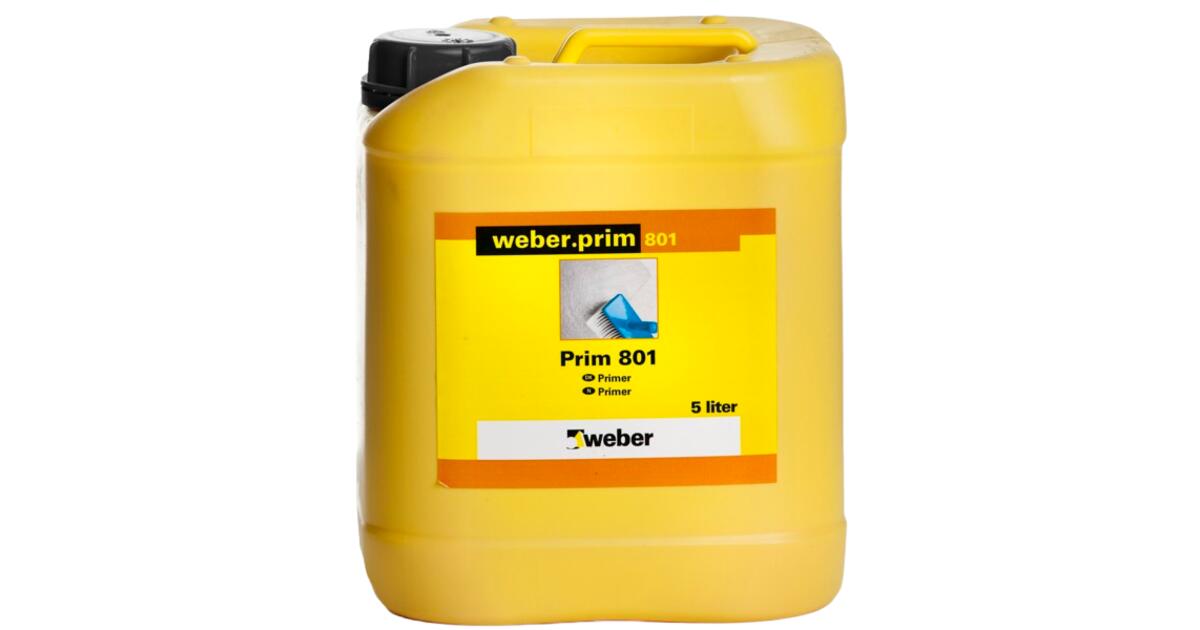 Weber Saint-Gobain Weber prim 801 primer 5l | Maxbo