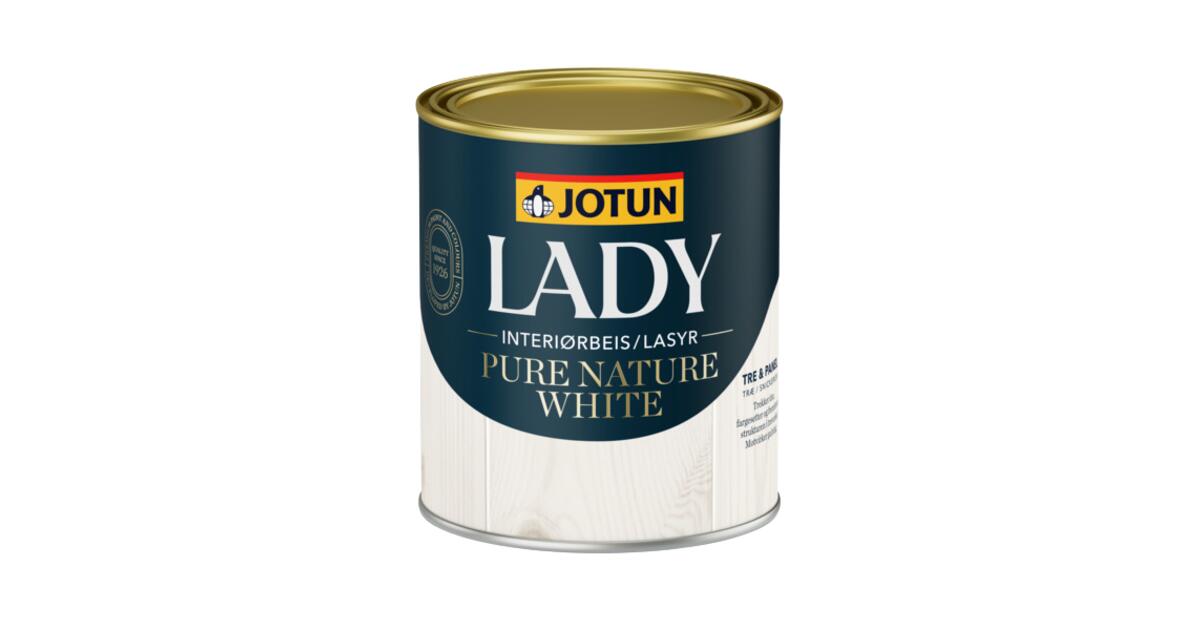 Jotun Interiørbeis lady pure nature white 0.75l | Maxbo