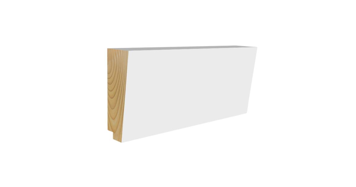 Combiwood Taklist enkel skygge malt furu 21x34x4400 mm bomull | Maxbo