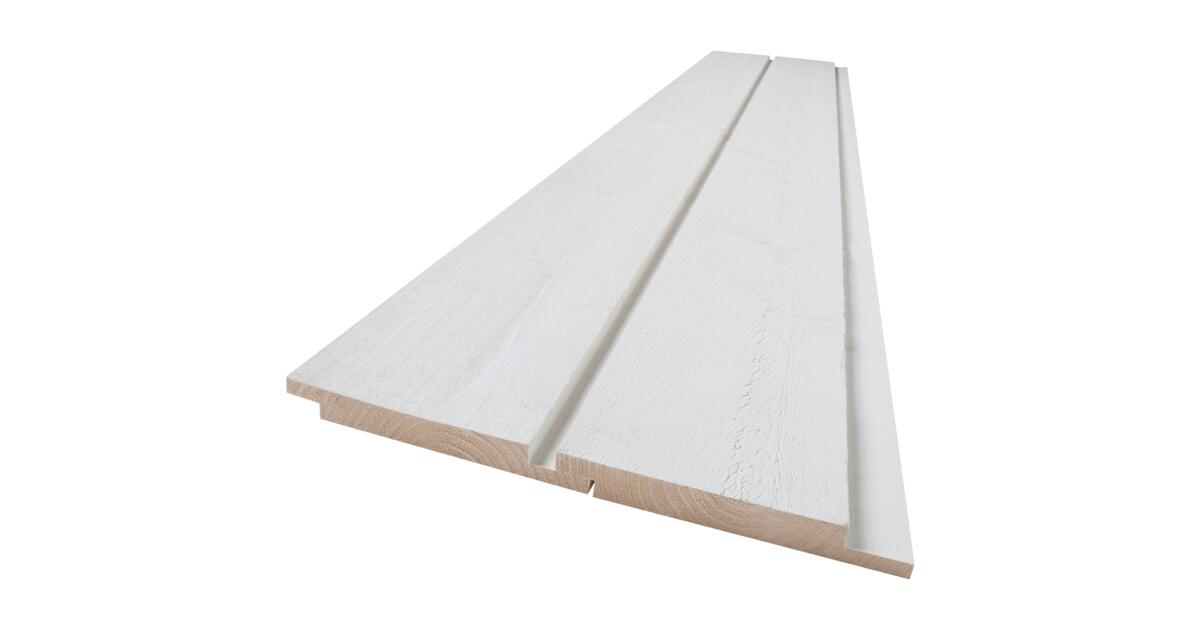 Ringalm Kledning profilert grunnet gran 19x148 mm dobbelfals rett ...